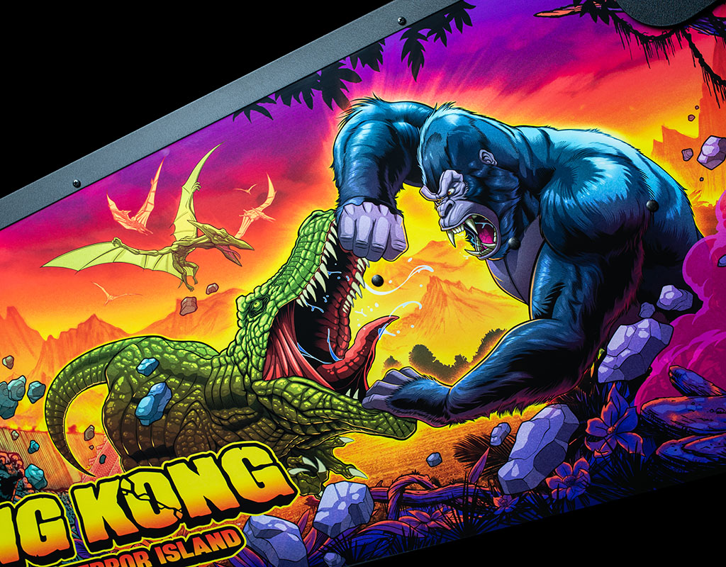 King Kong: Myth of Terror Island Pinball Machine - Pro Edition by STERN Pinball For Sale UK.